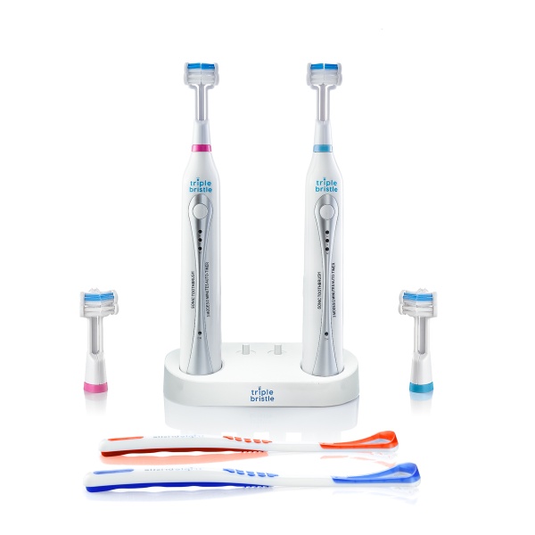 Triple Bristle - Sonic Duo Toothbrush